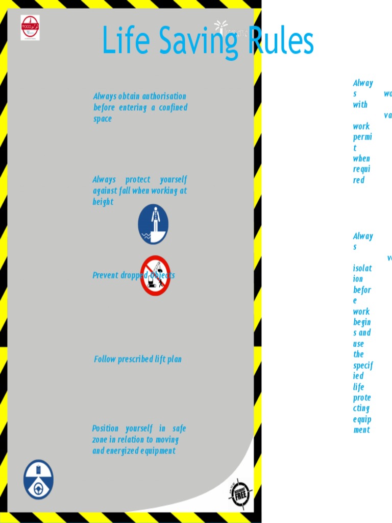 1411 Life Saving Rules R18 (TOCO) | PDF