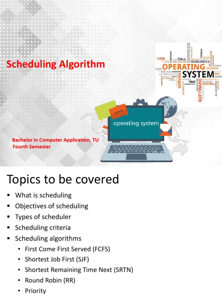 Computer Organizations Unit 3 Process Scheduling Pdf Scheduling Computing Real Time 