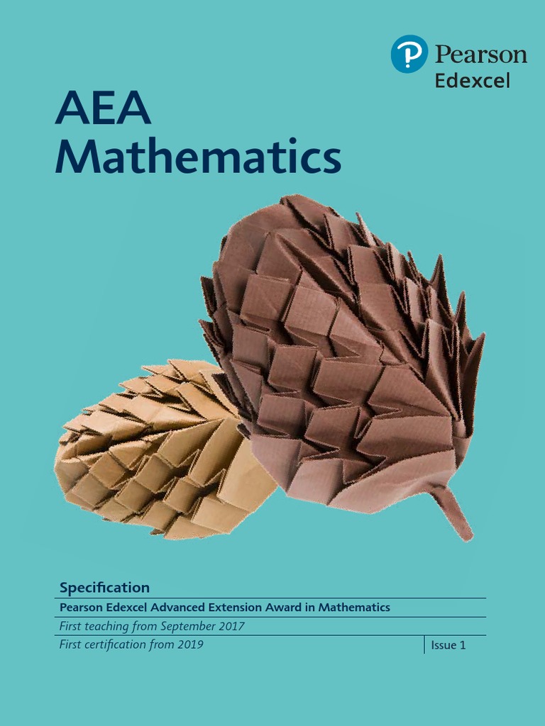 AEA Mathematics: Specification | PDF | Test (Assessment) | Educational ...