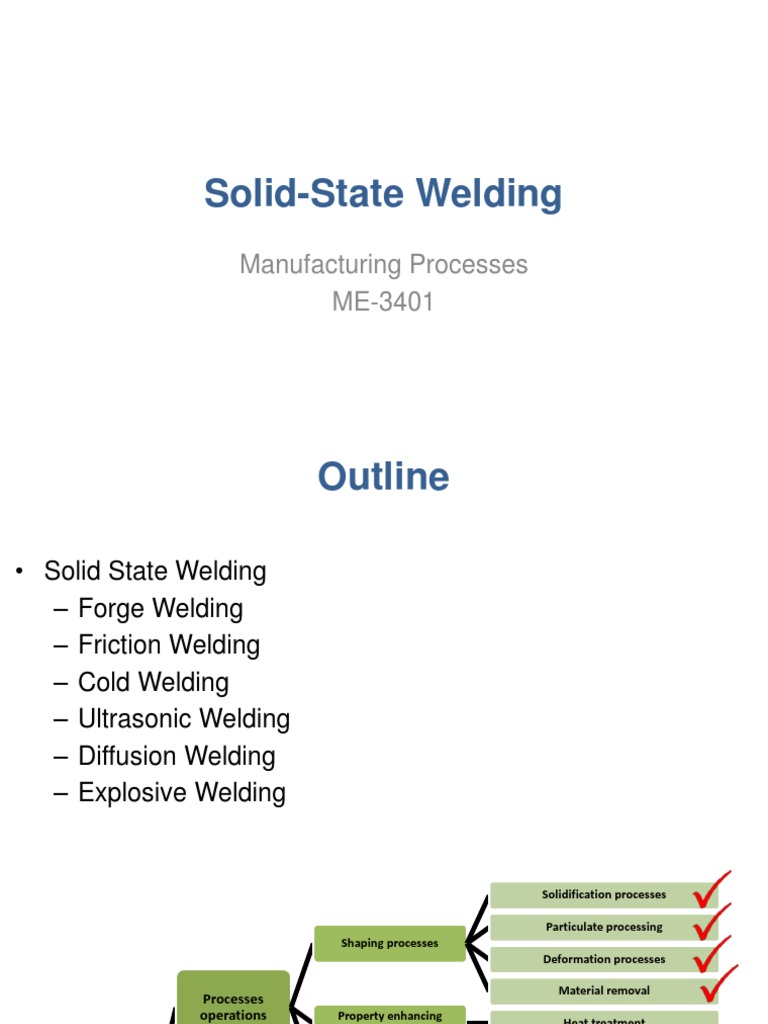 Overview of Solid State Welding Types | PDF | Welding | Construction