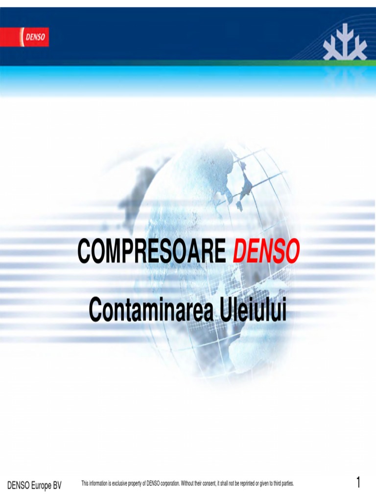 Compressor Oil Contamination 2015 | PDF | Domestic Implements | Machines