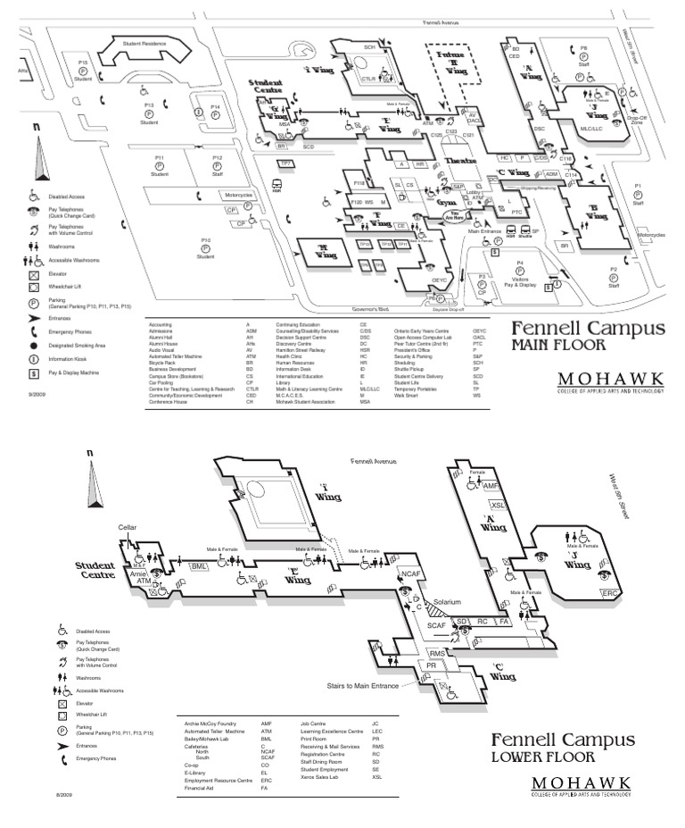 Fennell Campus Main Floor Map | PDF | Business