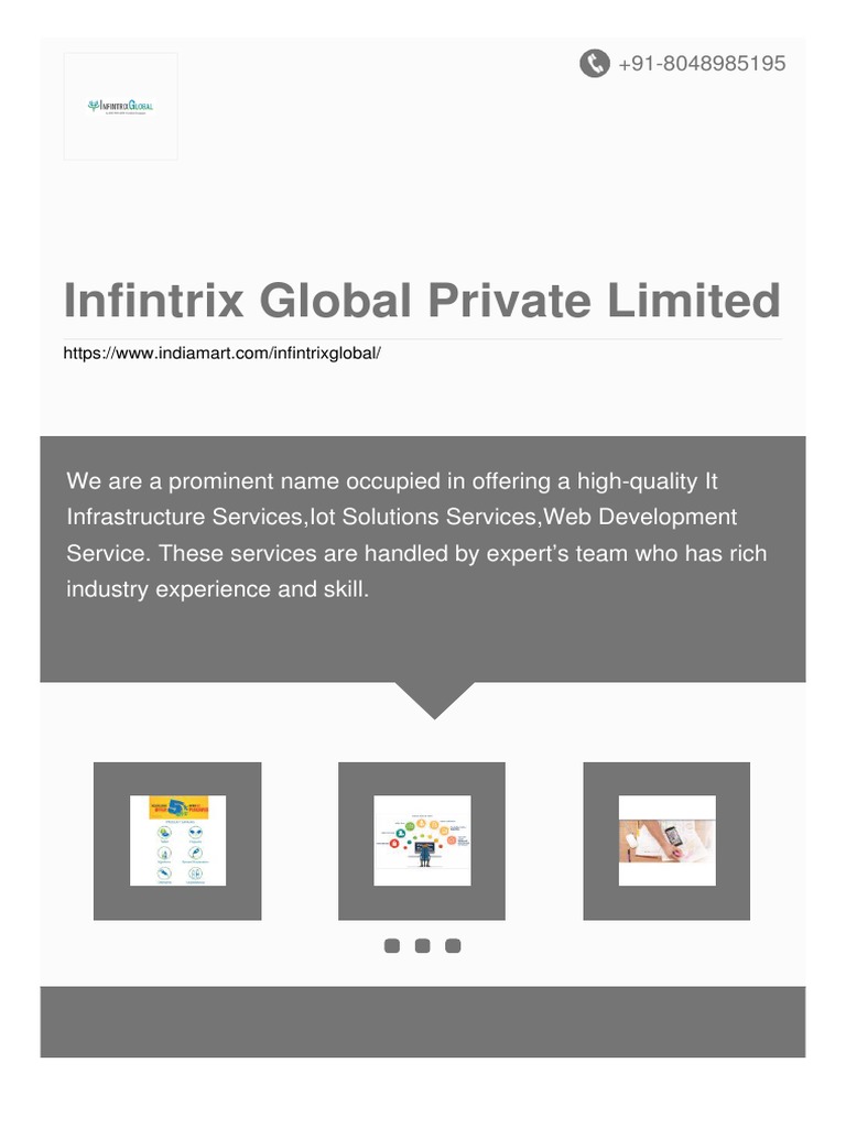Infintrix Global Private Limited | PDF | Mobile App | Web Development