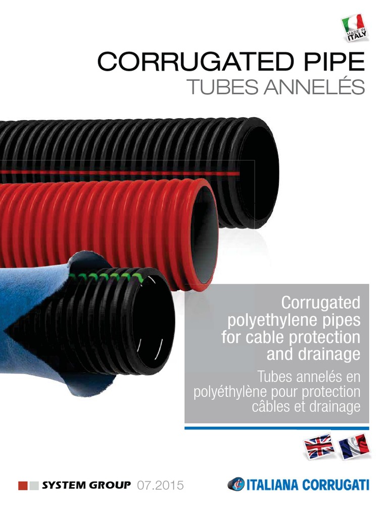 Gaine TPC Noir Bande Rouge | PDF | Pipe (Fluid Conveyance) | Electrical ...