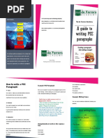 Using The Pee Method To Write Effective Paragraphs | PDF | Paragraph ...