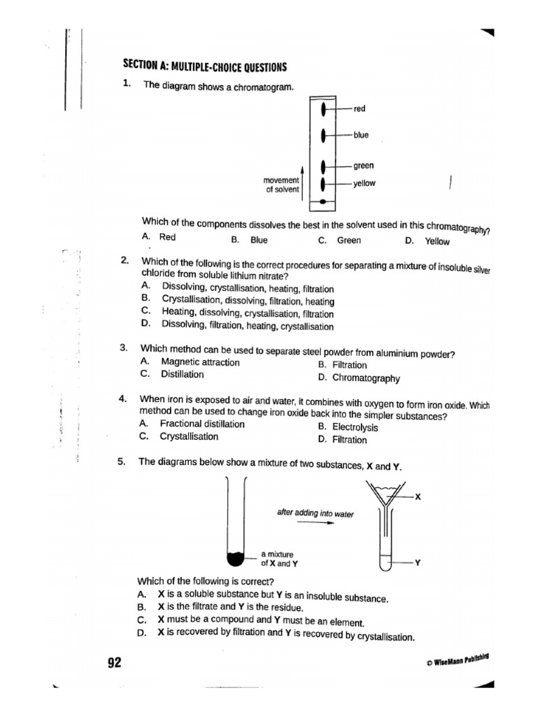 Sec 1 Science Revision 1 | PDF