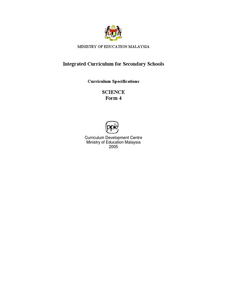 Sains Tingkatan 4 | PDF | Experiment | Science