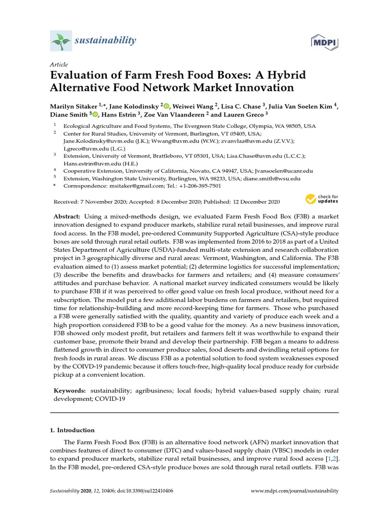 Evaluation of Farm Fresh Food | PDF | Grocery Store | Retail
