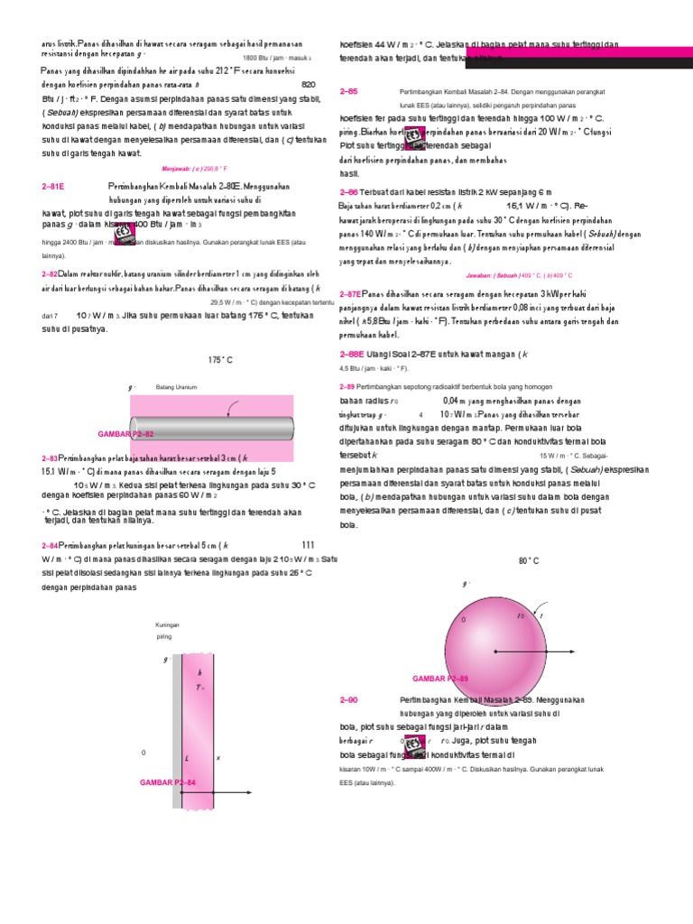 Heat Transfer Yunus A. Cengel 2nd Edition (110-172) (32-63) .En - Id | PDF