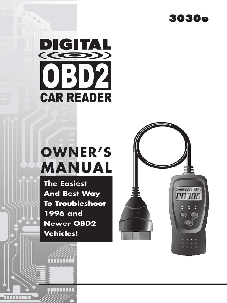 Manual 3030e E | PDF | Vehicle Technology | Manufactured Goods