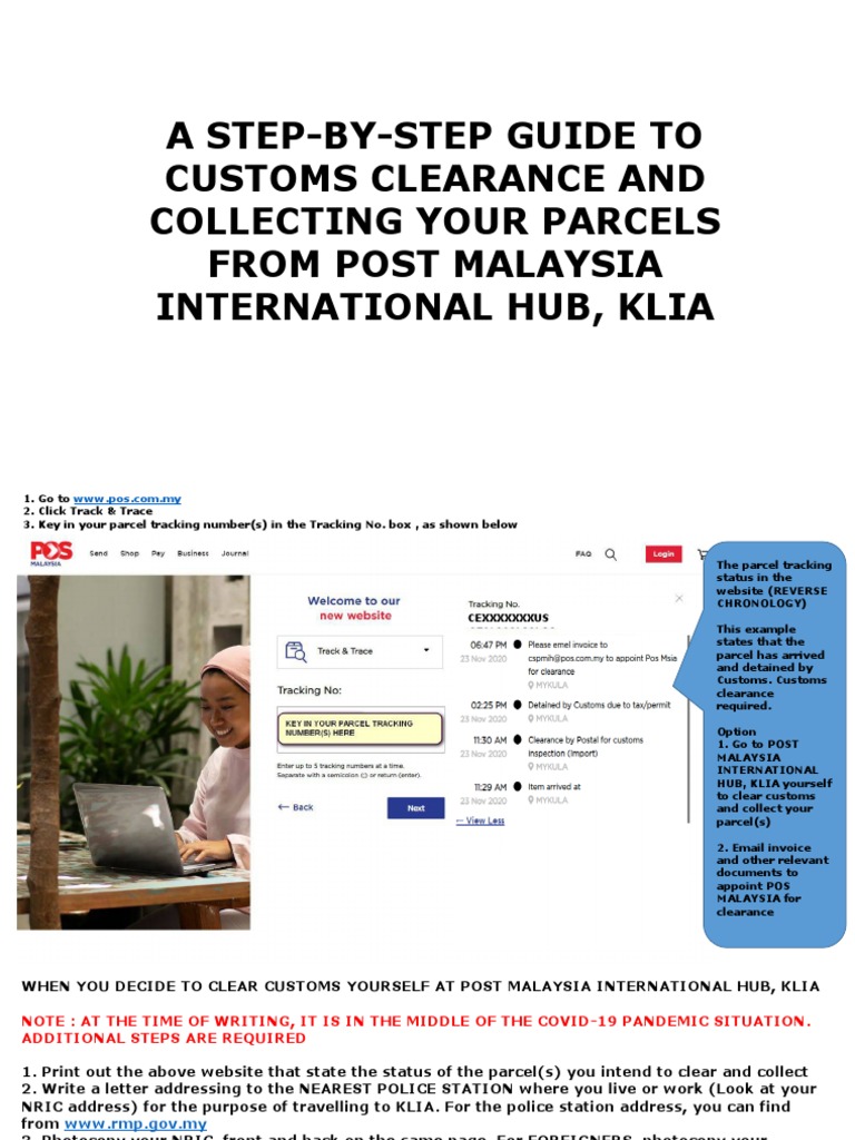 A Step-By-Step Guide To Customs Clearance POS M'SIA INT'L HUB, KLIA ...