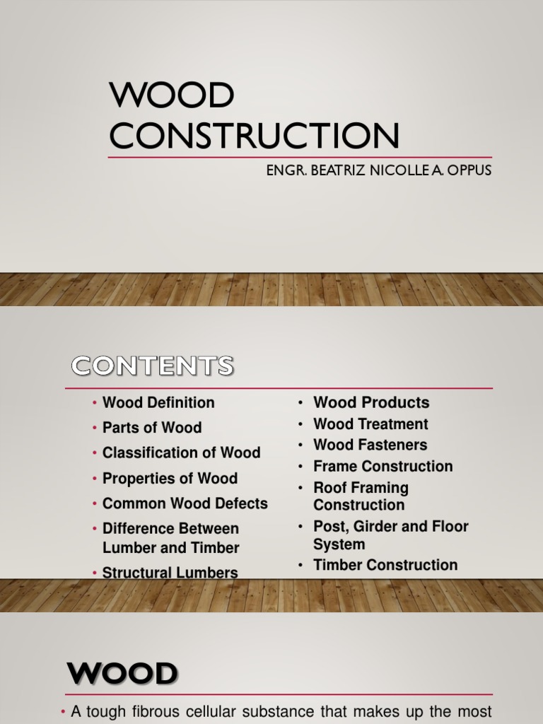 Comprehensive Guide to Wood Construction | PDF | Screw | Wood