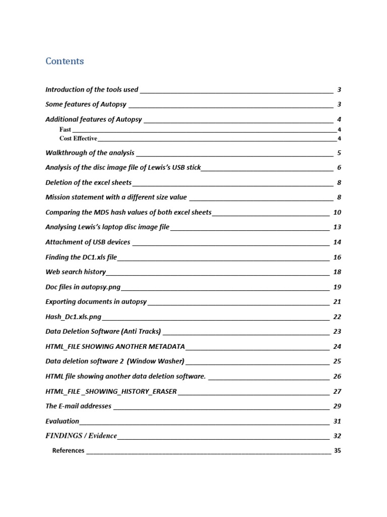 Marsad Forensic Assignment | PDF | Digital Forensics | Computer File