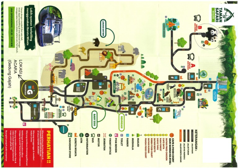 Peta Taman Safari 2 | PDF