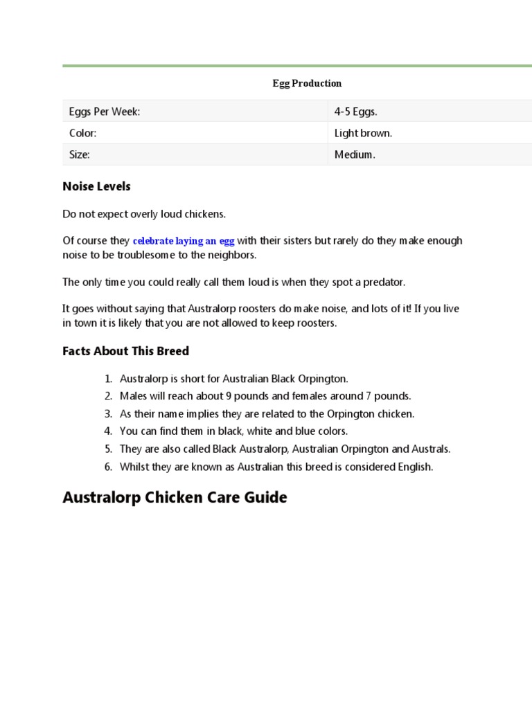 Egg Production | PDF