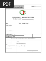 BHPC Application Form for Health Professionals | PDF | Identity ...