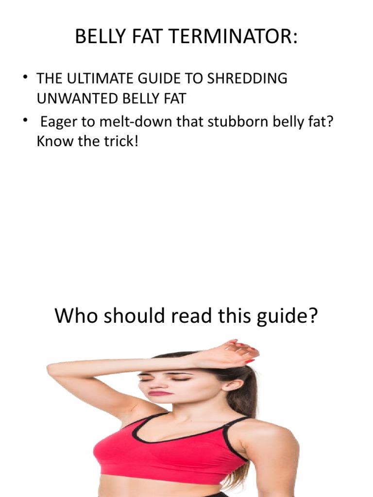 Belly Fat Terminator | PDF | Abdomen | Determinants Of Health