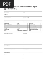 Driver Assessment Checklist | PDF | Vehicles | Landing Gear