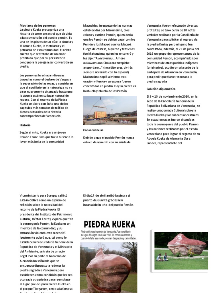 Matriarca de Los Pemones | PDF | Venezuela
