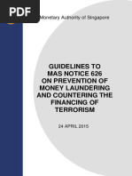 MAS Notice 626 | PDF | Identity Document | Banks