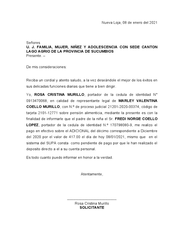 Nueva Loja - SUPA OFICIO TIA ROSA | PDF