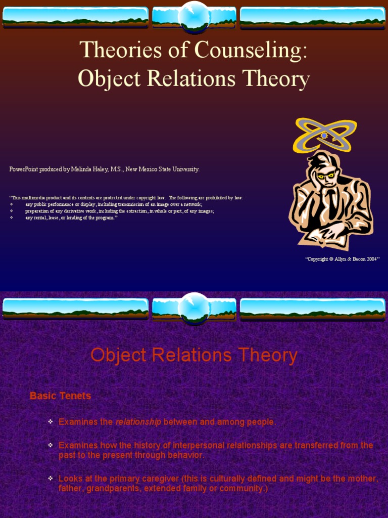 Theories of Counseling Object Relations Theory | PDF | Object Relations ...