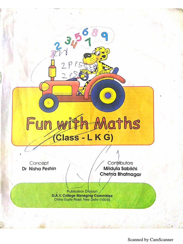 LKG Maths Book PDF Download | PDF