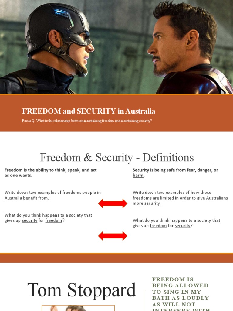 Freedom Vs Security Questions | PDF