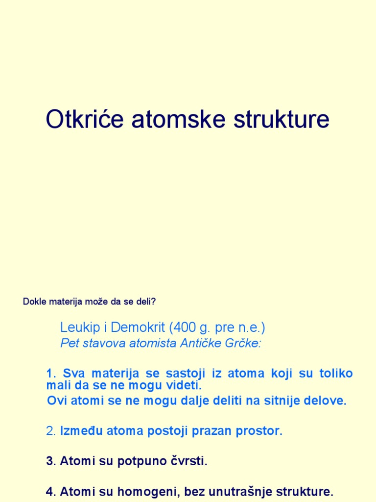 Atomi, Molekuli, Joni, 2013 | PDF