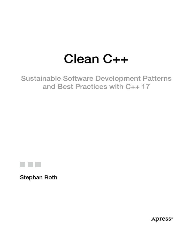 2017 Bookmatter CleanC | PDF | Software Engineering | Software
