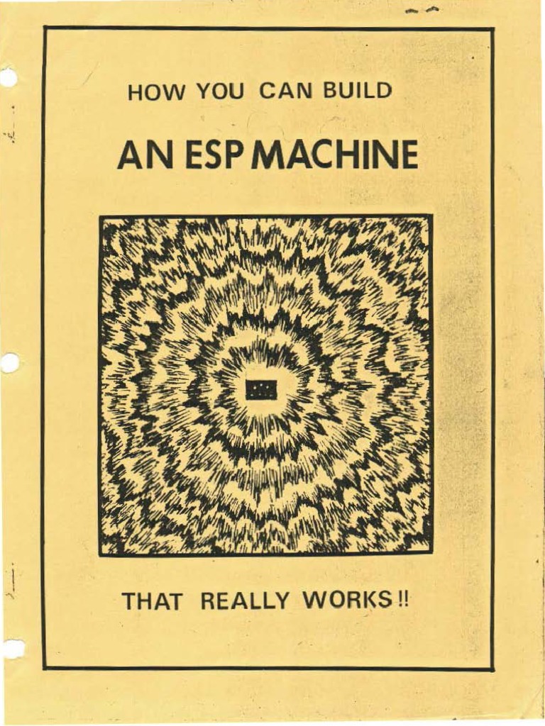 60 How You Can Build An ESP Machine | PDF | Matter | Nature