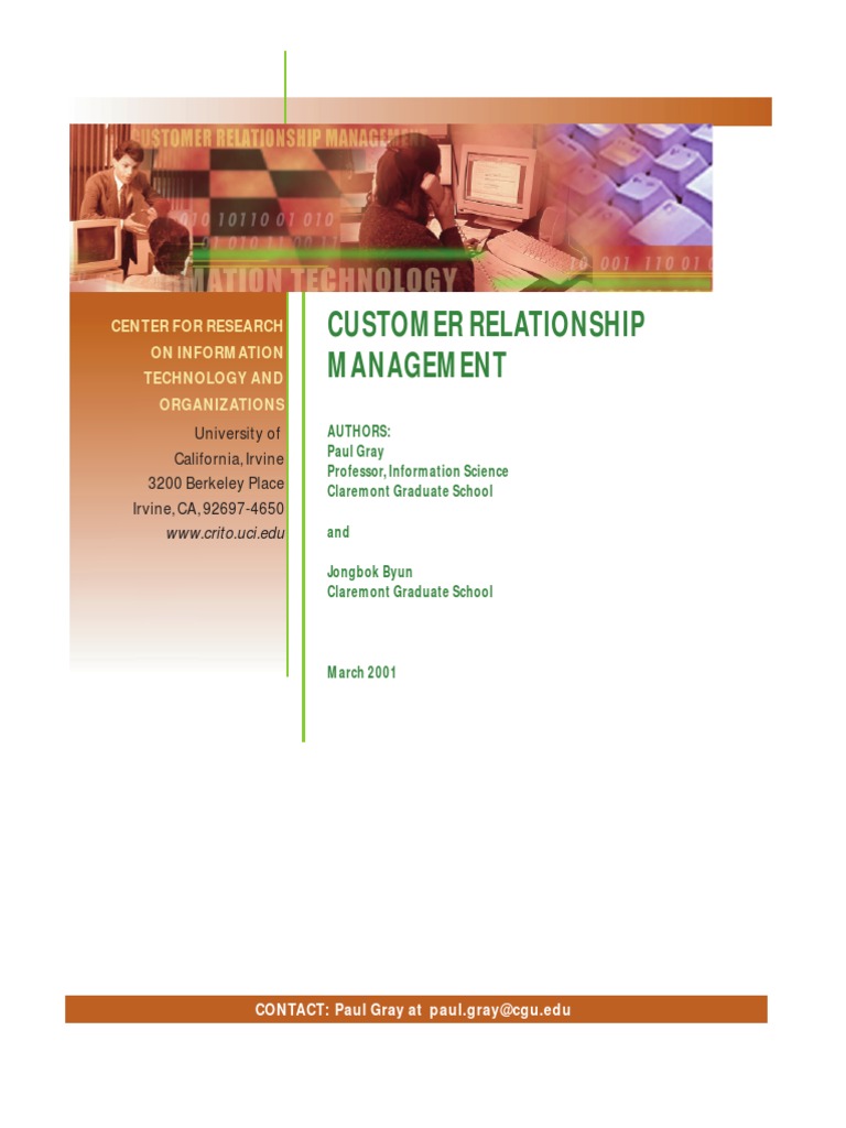 Customer Relationship Management | PDF