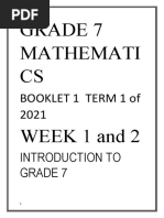 p7 Topical Questions Math | PDF | Decimal | Notation
