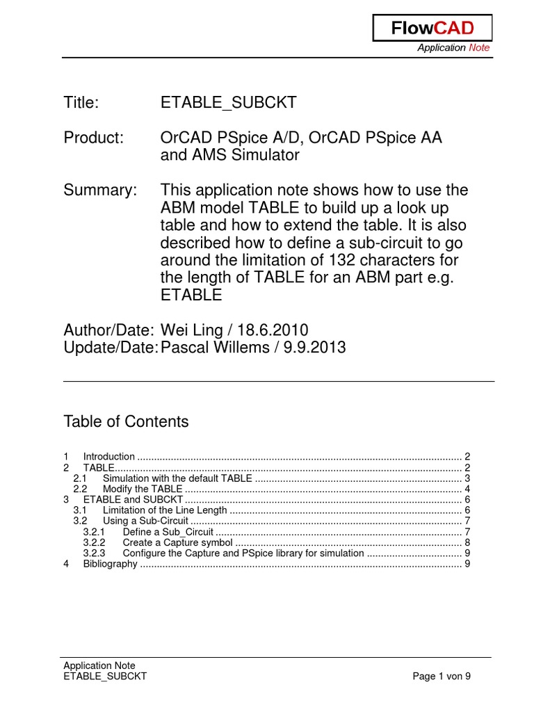 PSpice ABM Table Extension Guide | PDF | Computer Science | Software