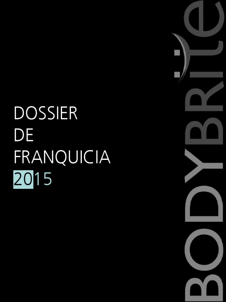 Bodybrite - Dossier BB 2015 | PDF | Franquiciamiento | Frecuencia de radio