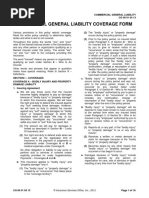CG 00 01 04 13 Sample | PDF | Liability Insurance | Insurance