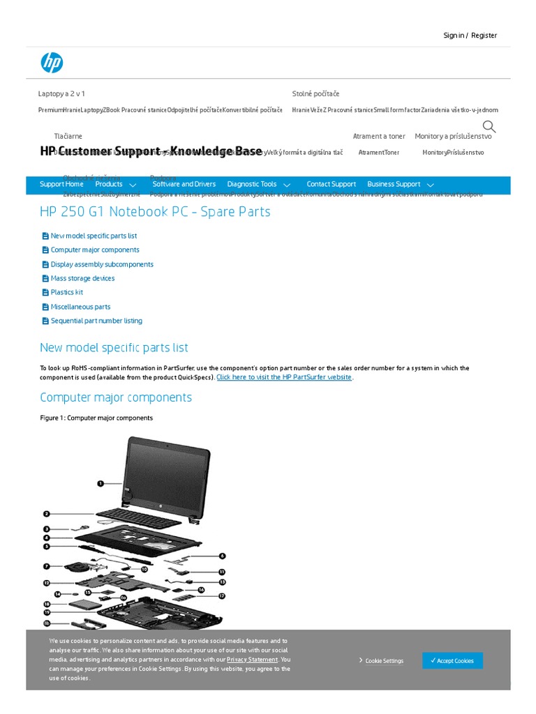 Hp Laptop Spare Parts Name | Reviewmotors.co