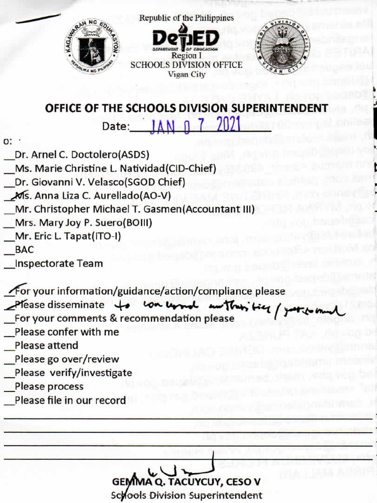 Do 002 S. 2021 Revised Signing Authorities For Adminstrative and ...