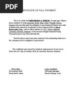 Sample Copy Furnished | PDF