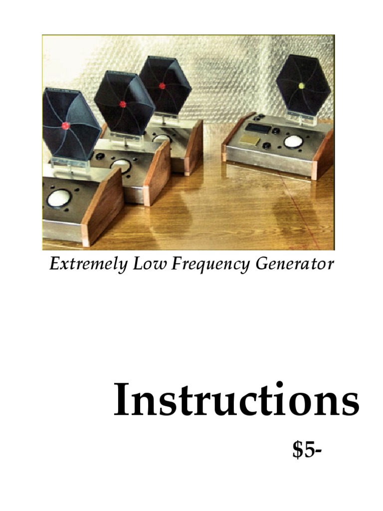 ELF Generator - Instructions | PDF | Ionosphere | Nature