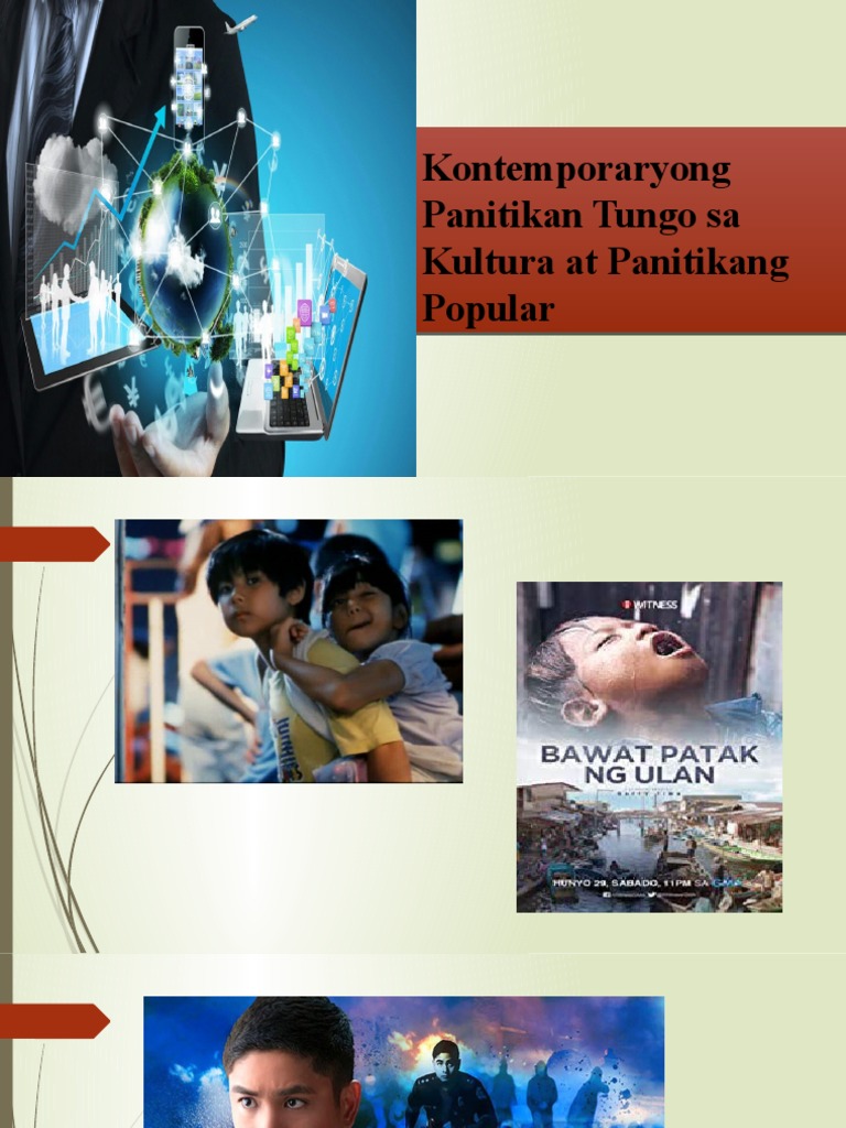 Kontemporaryong Panitikan Tungo Sa Kultura at Panitikang Popular | PDF