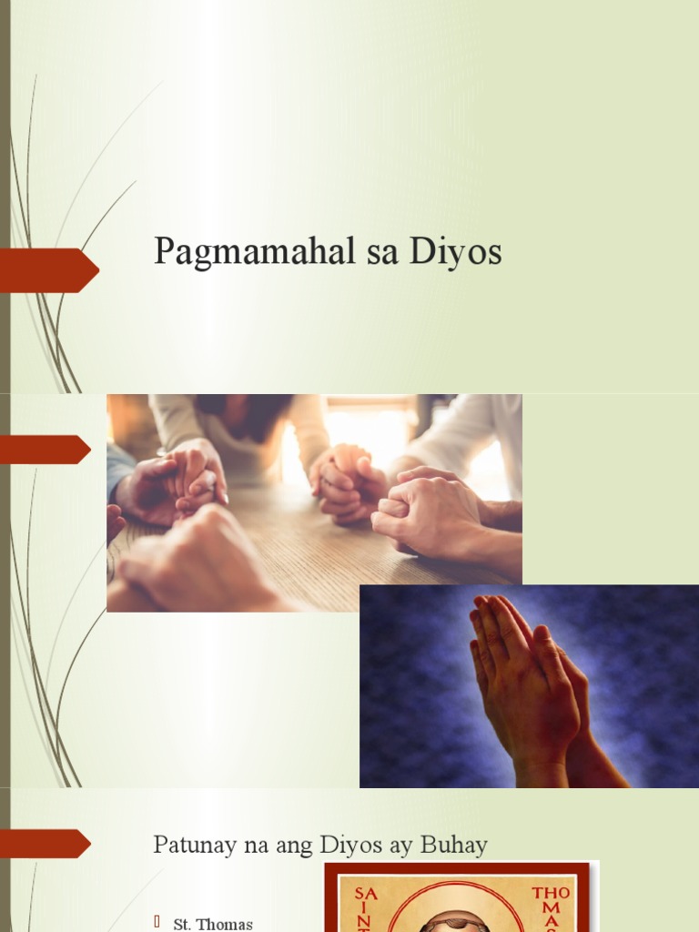 Pagmamahal Sa Diyos | PDF