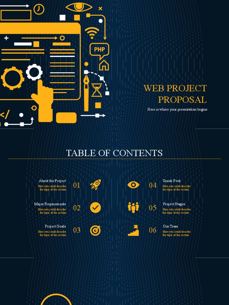 Web Project Proposal Orange Variant | PDF | Planets | Mercury (Planet)
