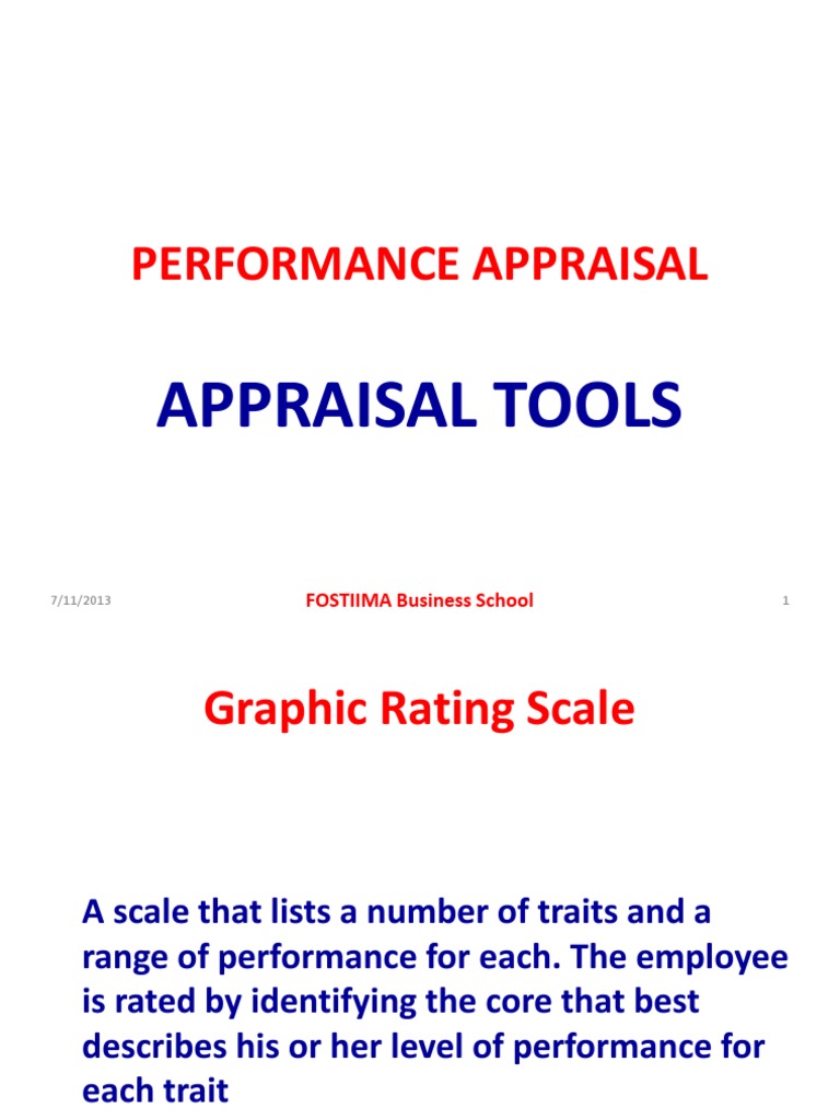 Performance Appraisal Tools | Download Free PDF | Performance Appraisal ...
