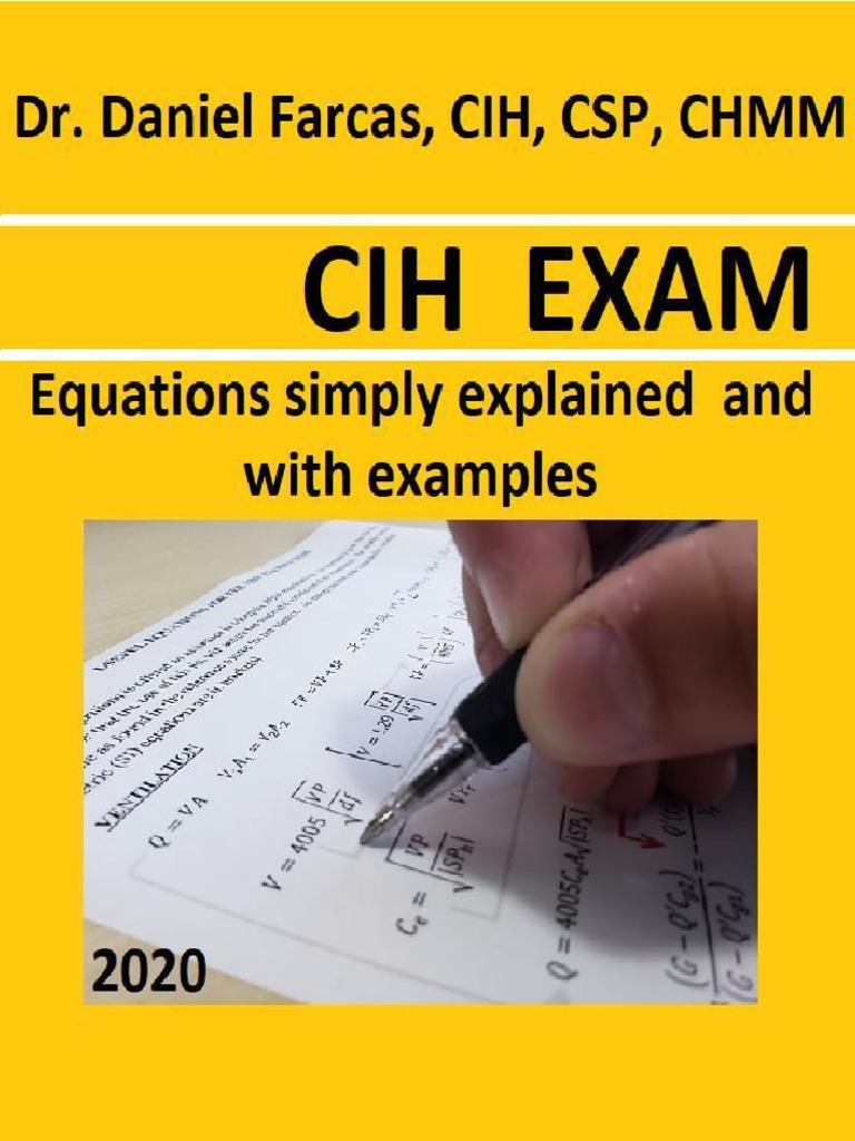 CIH Exam Equation Fully Explained | PDF