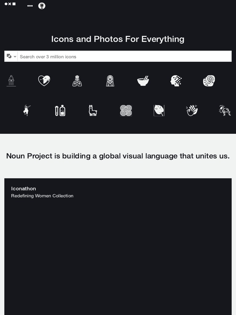 01.06 Noun+Project +Free+Icons+&+Stock+Photos+for+Everything | PDF ...