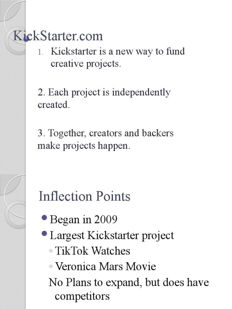 KickStarter Case Study | PDF