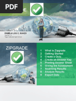 How To Use ZIPGRADE | PDF | Image Scanner | Multiple Choice