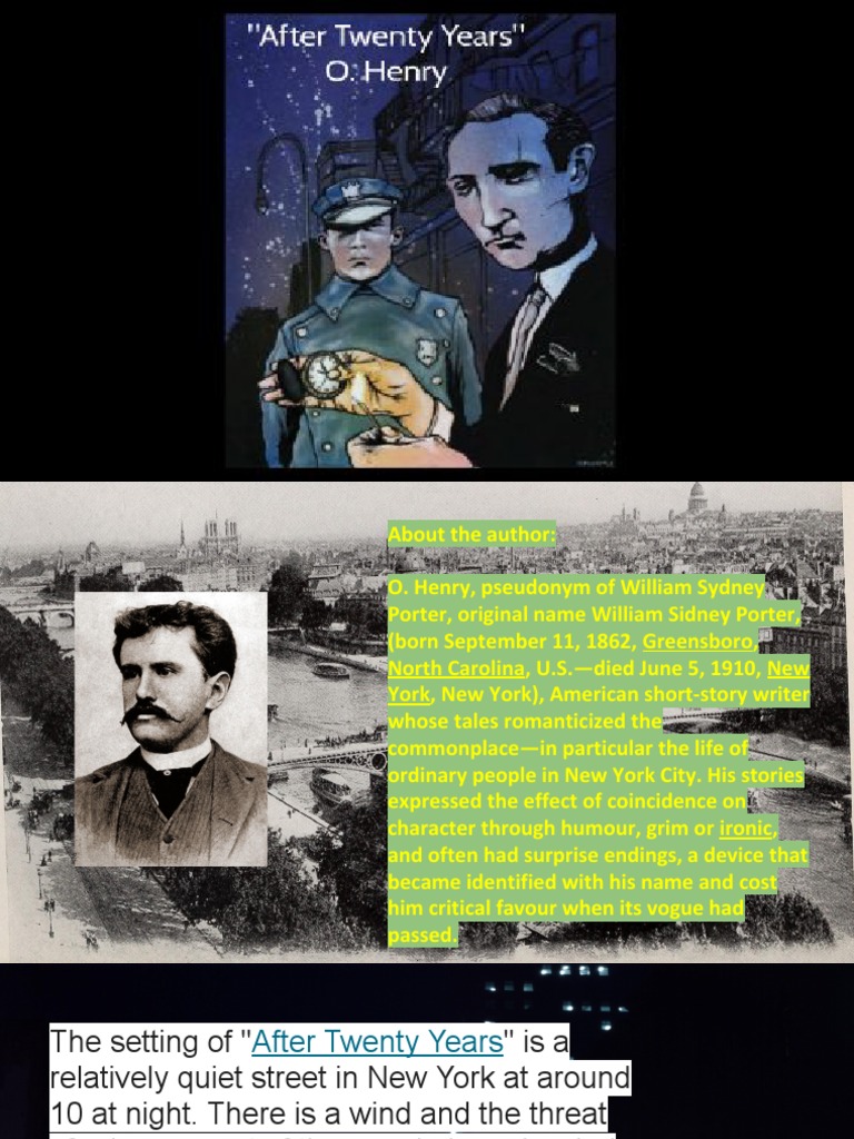 After Twenty Years | PDF | O. Henry