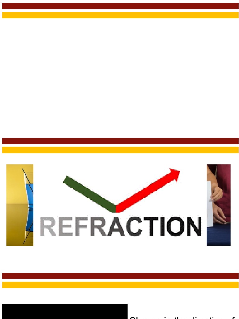 Lesson 7 Refraction of Light | PDF | Refraction | Refractive Index